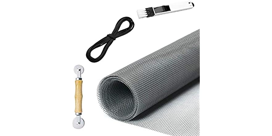 Screen Repair Kit (36" x 84", Grey)