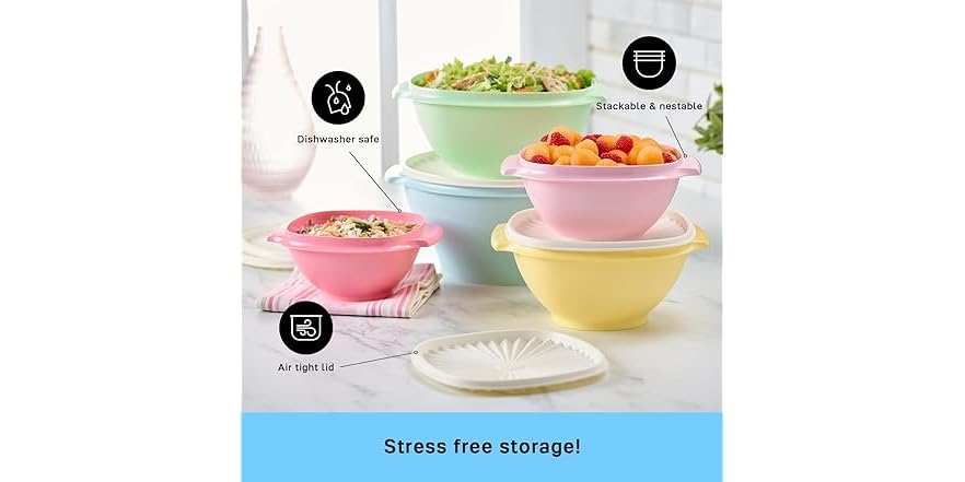Tupperware Food Storage Container Set
