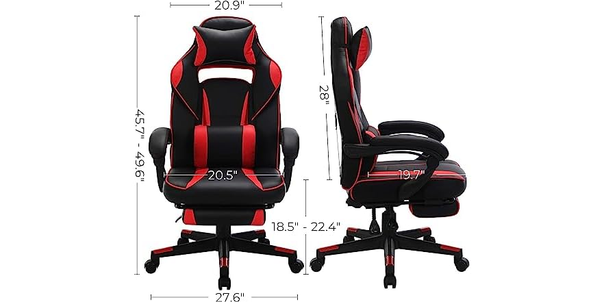 SONGMICS Racing Gaming Chair