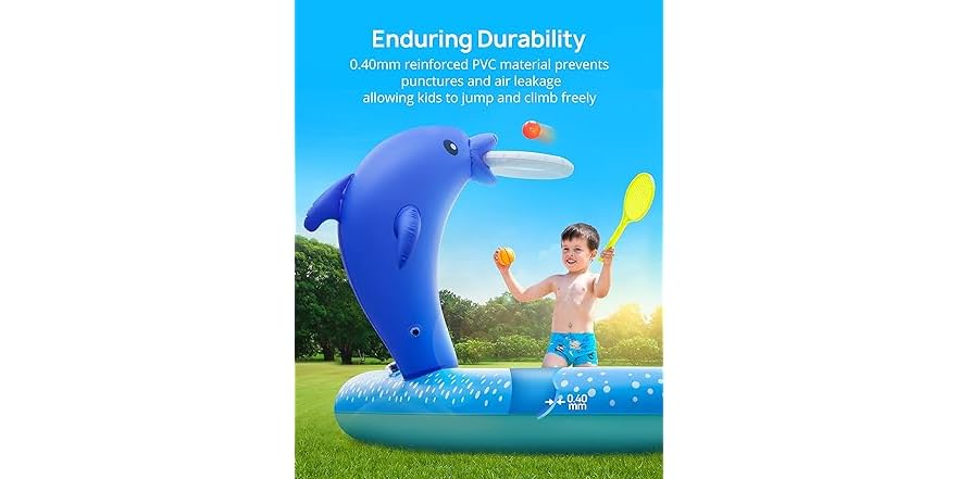 Evajoy Kiddie Pool,Evajoy Inflatable Play Cente