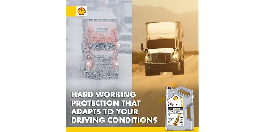 Shell Synthetic Blend Diesel Motor Oil