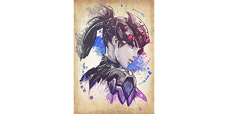General ART Overwatch Widowmaker Poster