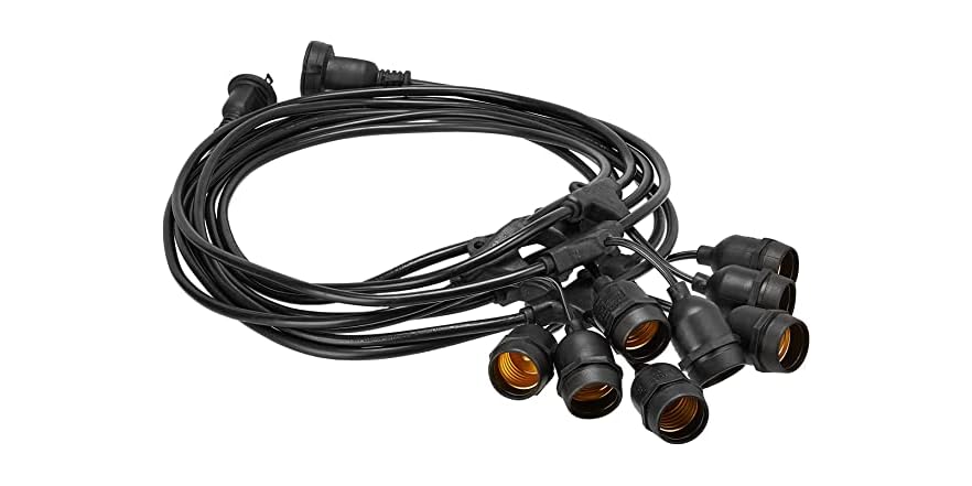 Amazon Basics 24-Foot Outdoor String Lights 679683