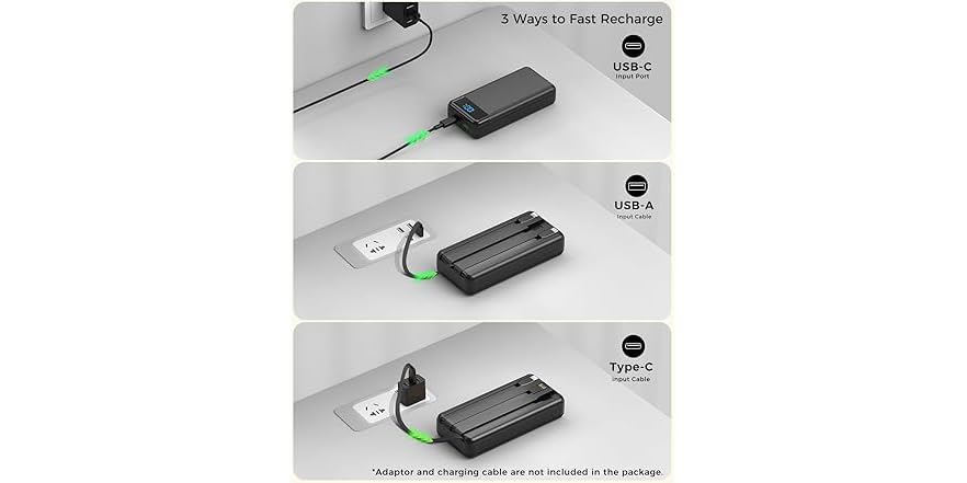 Portable 40000mAh Power Bank | 22.5W