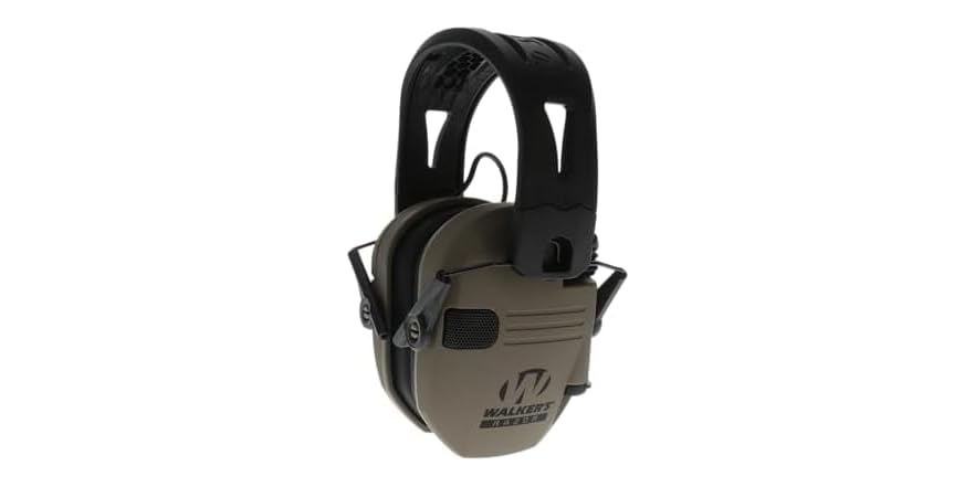 Walker's Razor Tacti-Grip Earmuffs 23 NRR