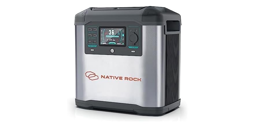 Native Rock NRP25 2200W Portable Power Station