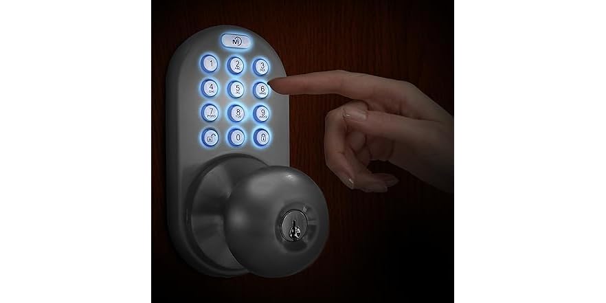 MiLocks Indoor Electronic Touchpad Keyless Entry Door Lock