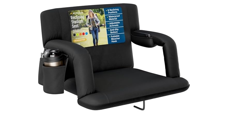 Alpcour Reclining Stadium Seat Armrests