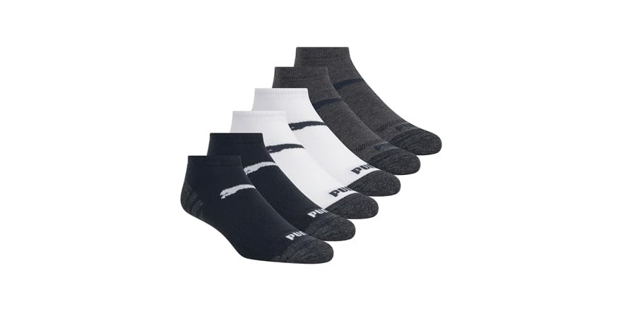 PUMA Men's 12-Pairs Low Cut Socks