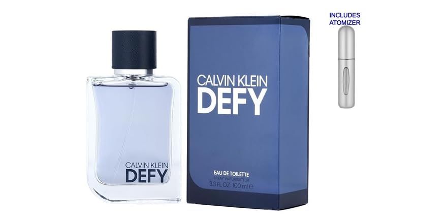 Calvin Klein Defy EDT Spray with Travel Atomizer
