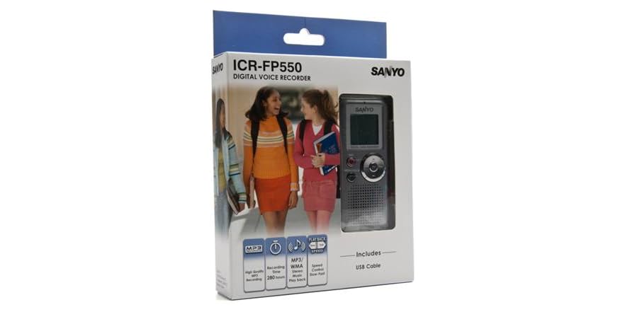 Sanyo Digital MP3 Voice Recorder