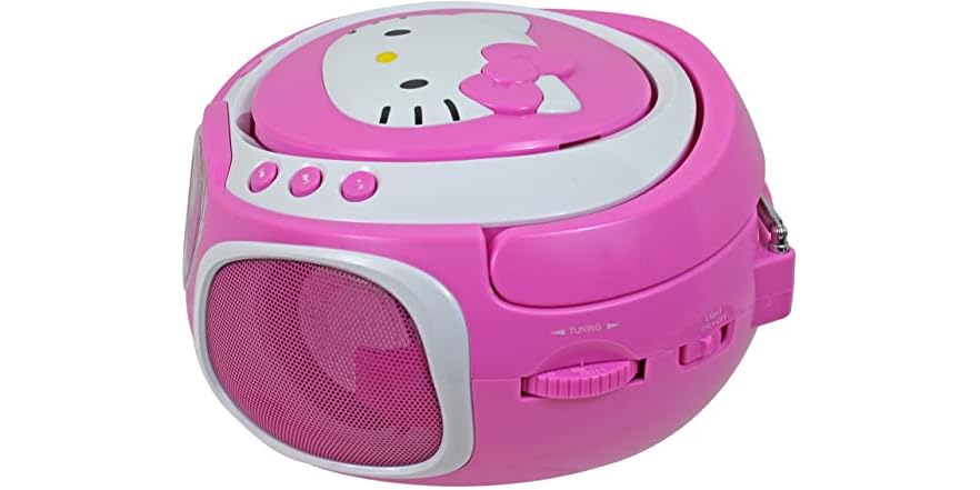 Hello Kitty Portable Stereo CD