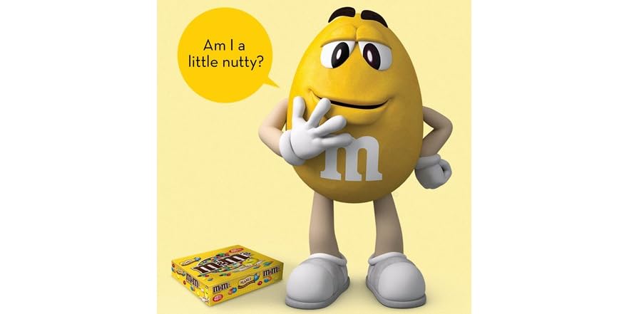 M&M'S Peanut Chocolate Singles, 48ct