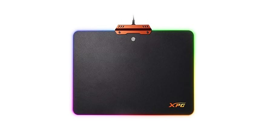 XPG RGB gaming hard-surface mouse pad
