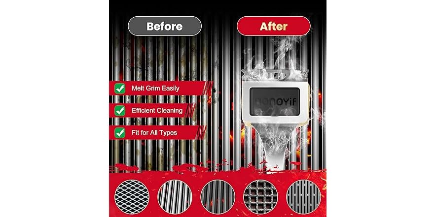 nonoYif Bristle Free Grill Brush (Open Box)