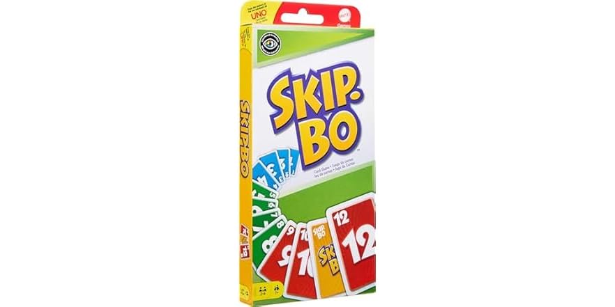 Mattel Games SKIP BO Card Game