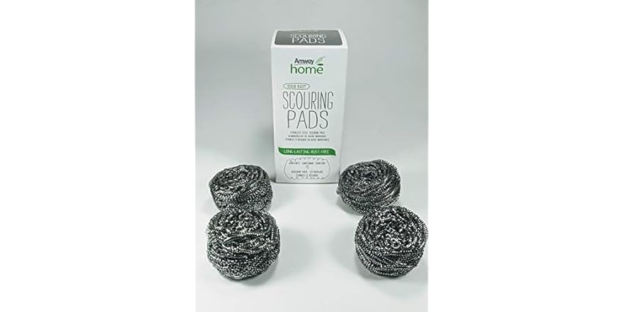 Amway Legacy of Clean Scrub Bud Pads 4ct