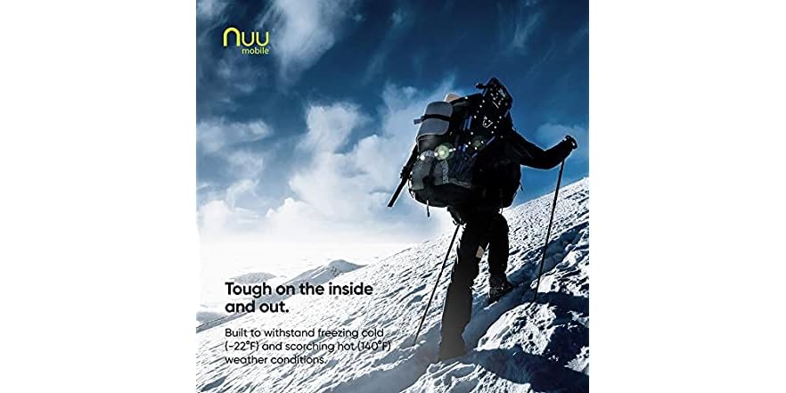 NUU Mobile R1 Unlocked Rugged Cell Phone