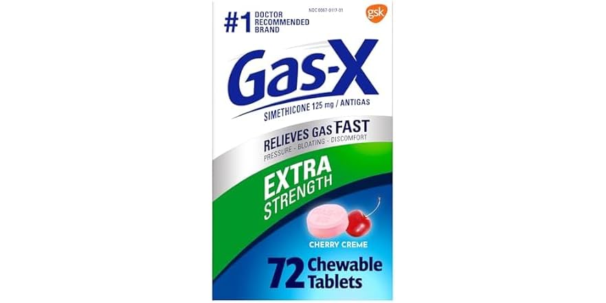 Gas-X Extra Strength Chewable Gas Relief Tablets