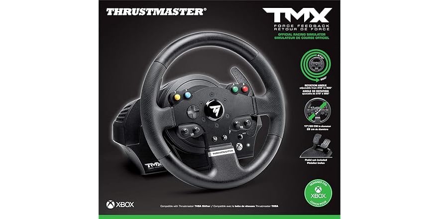THRUSTMASTER THRUSTMASTER TMX Racing Wheel with force (Open Box)
