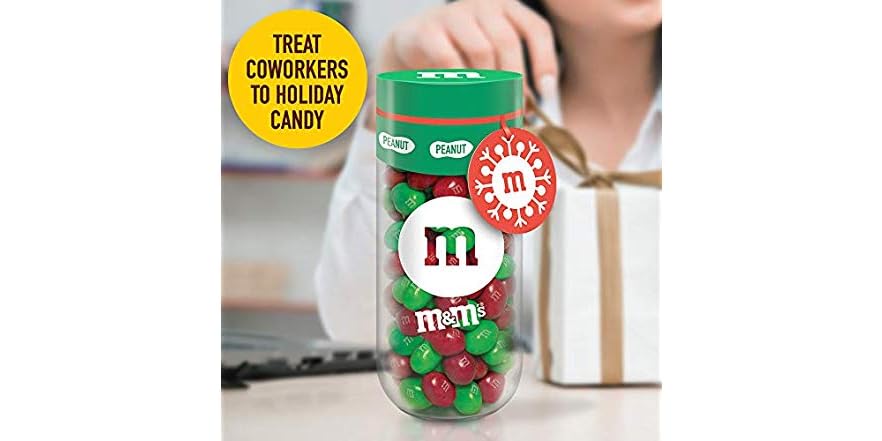 M&M'S Peanut Christmas Candy 11 oz, 6pk
