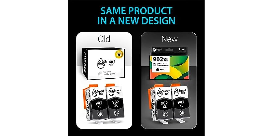 2 Pack HP PageWide Ink Replacement Set