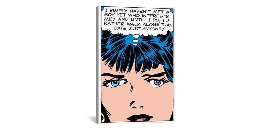 Uninterested Gal Panel Art
