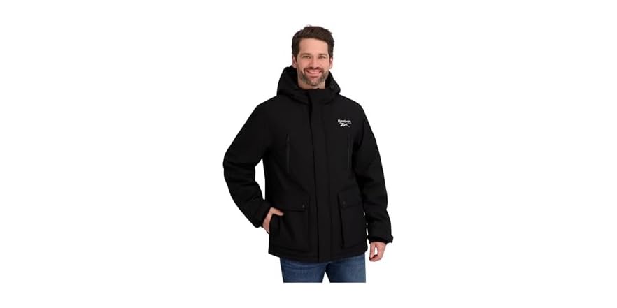 Reebok Men Insulated Softshell Winter Jacket