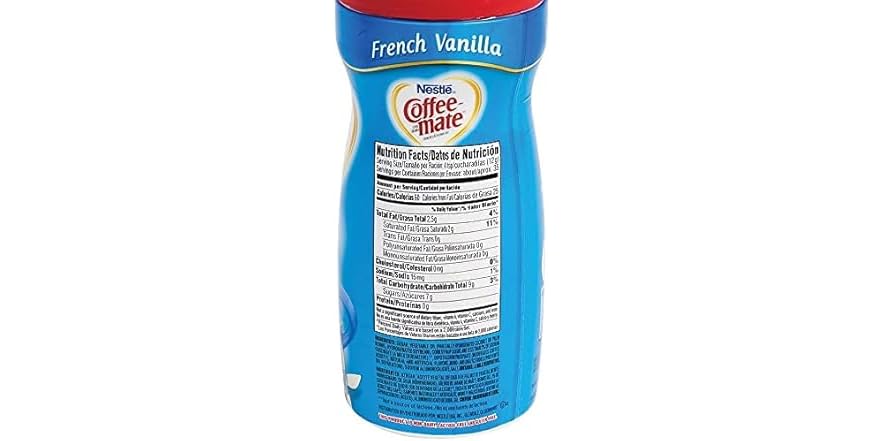 Nestle Coffee-Mate French Vanilla Powder Coffee Creamer 15 oz.
