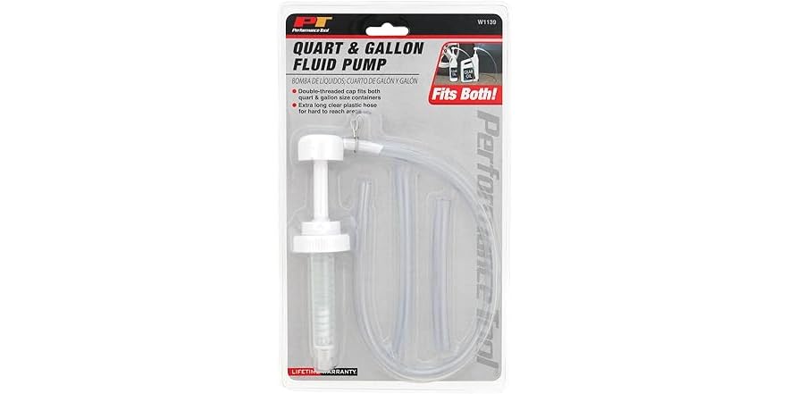 Performance Tool Gallon Fluid Pump