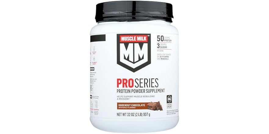 Muscle Mlk Pro Series 50 Knockout Chocolate, 2lb