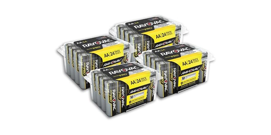 Rayovac Ultra Pro Alkaline Battery Packs