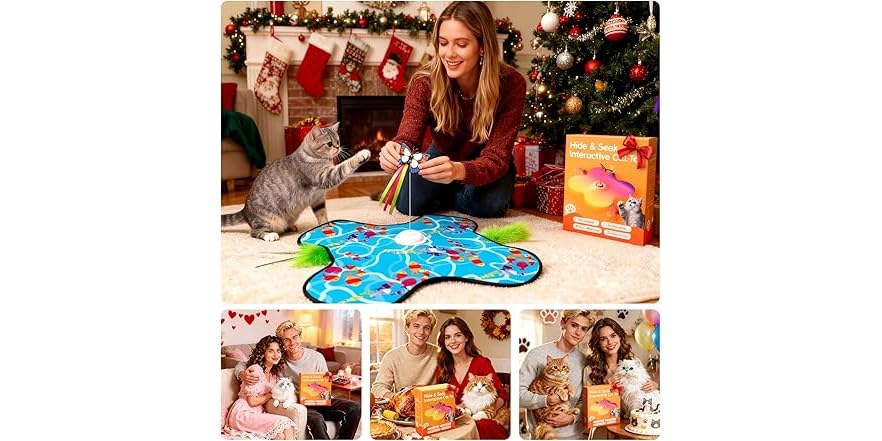 Tlaijiang Touch Activated Cat Toy