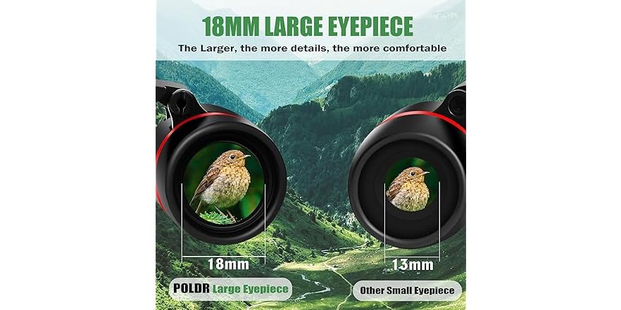 POLDR 12X30 Compact Binoculars