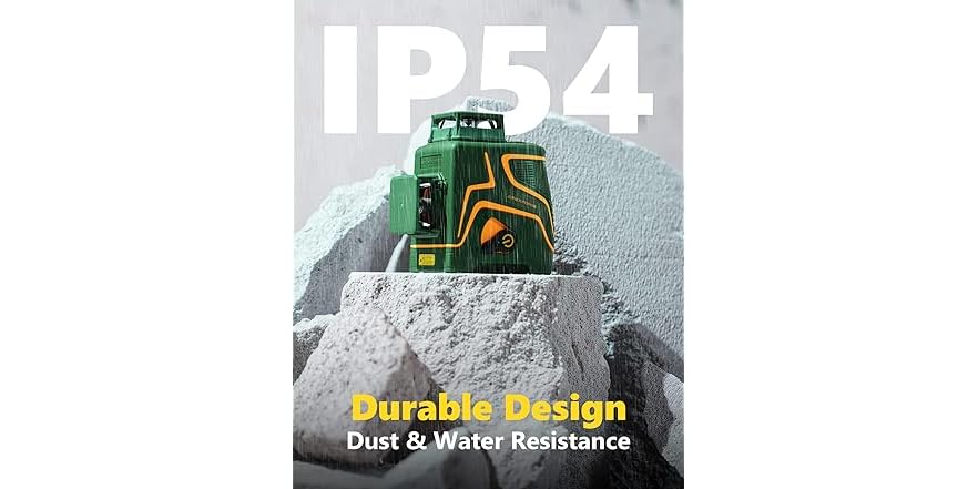 APEXFORGE X12 3D Laser Level Kit, 3x360