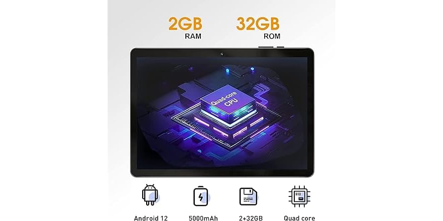 SGIN SGIN Tablet 10 Inches IPS Touch Screen, 2GB RAM 32GB (Open Box)