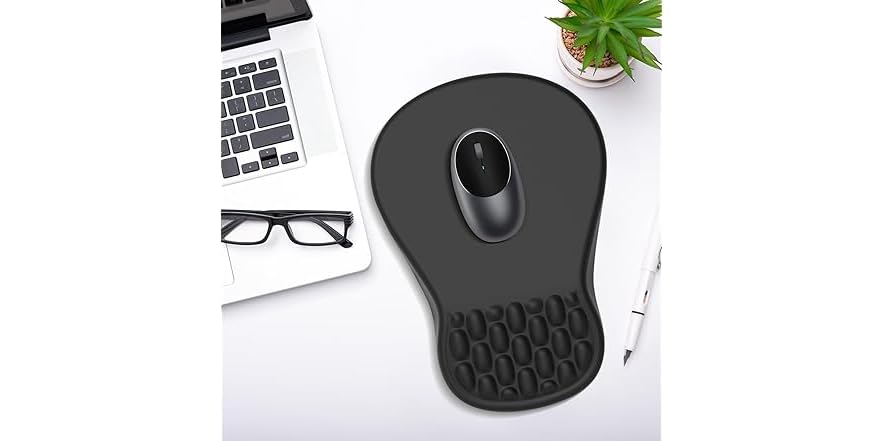 Ergonomic Mouse Pad w/ Wrist Rest Support