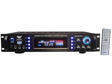 3000W Hybrid Home Stereo Receiver Amplifier w/ USB