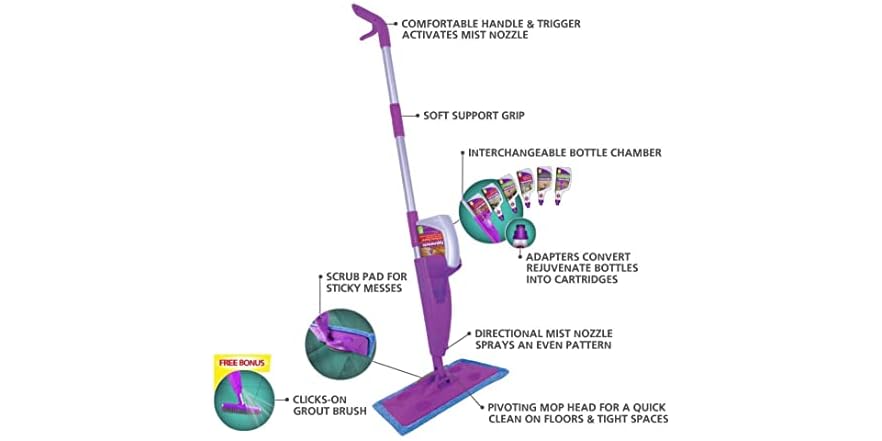 Rejuvenate Click N Clean Mop Kit