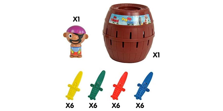 TOMY Pop Up Pirate Board Game