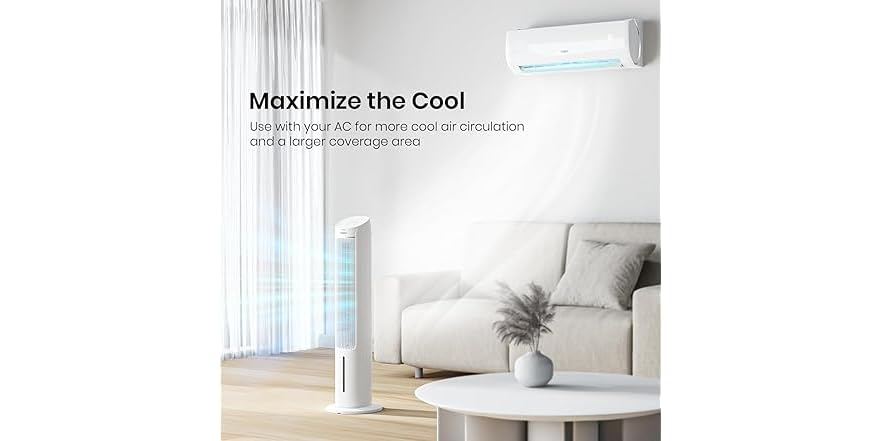 TOSOT 3 Speed Oscillating Cooling Fan