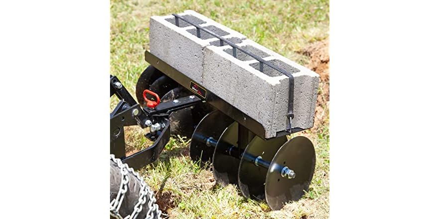 Brinly Sleeve Hitch Adjustable Disc Harrow