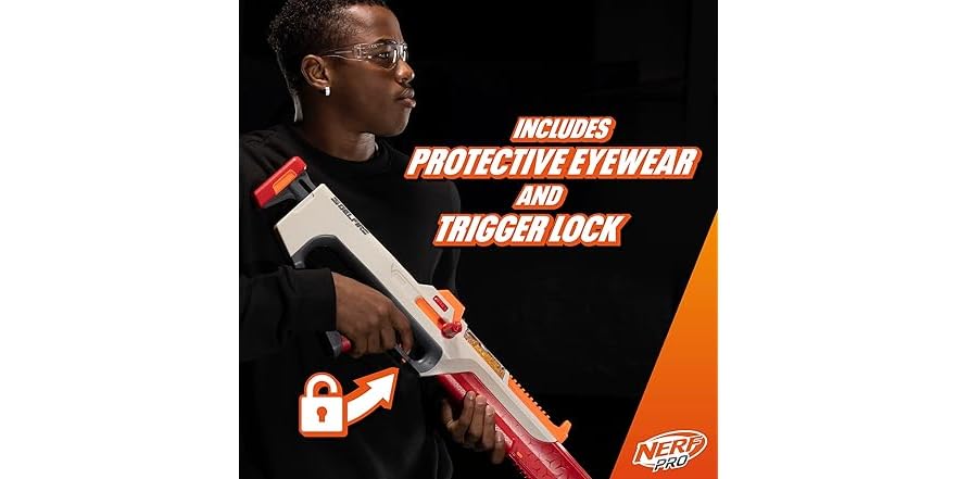 Nerf Gelfire Ghost Bolt Action Blaster