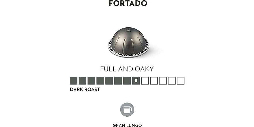 Nespresso Vertuo Fortado Gran Lungo Americano (60ct)