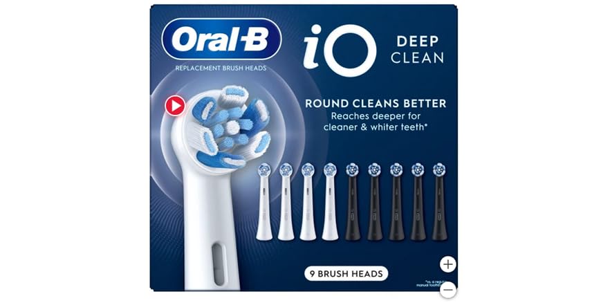 Oral-B iO Toothbrush Heads 9-count