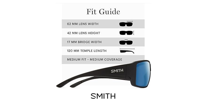 SMITH Guide’s Choice Sunglasses-Polarized Performance Sports Active ...