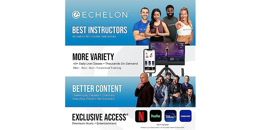 Echelon Connect Bike 4s with 10" Touch Screen
