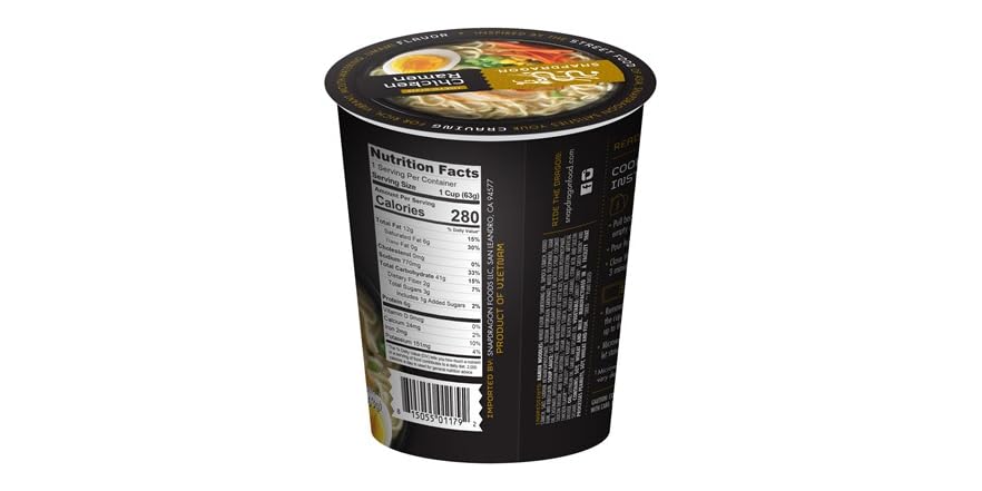 Snapdragon Ramen Cups 12 Pack: Your Choice