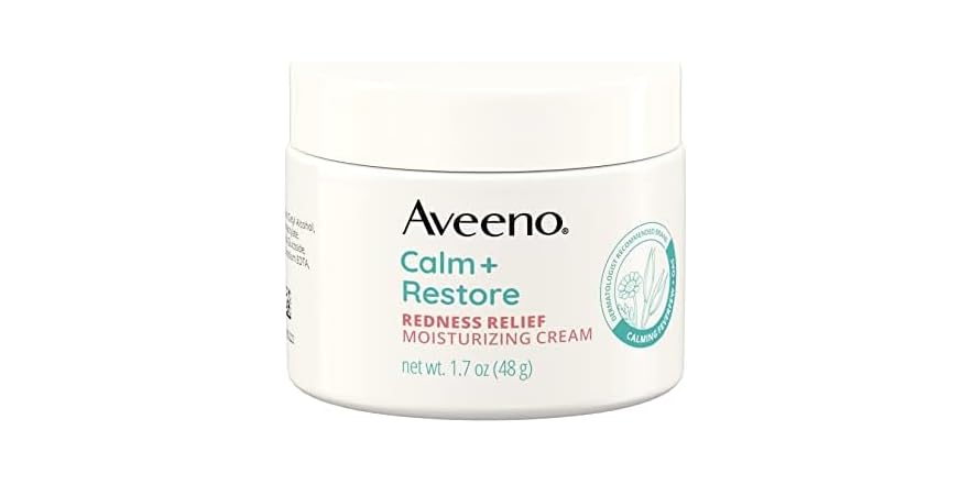Aveeno Calm + Restore Facial Redness Relief Cream