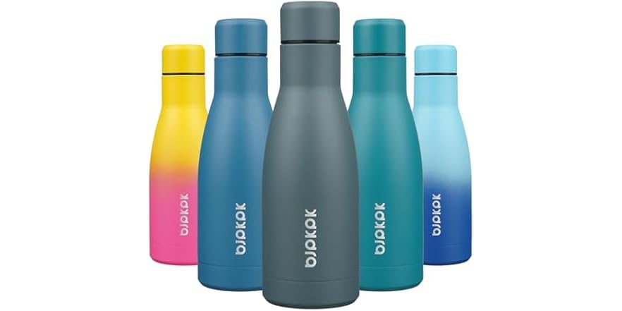 BJPKPK 12oz Water Bottle Stainless Steel